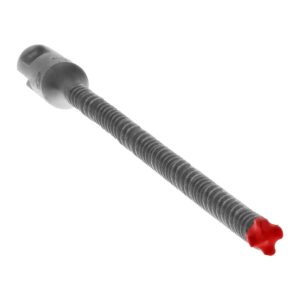 diablo rebar demon sds-plus 4-cutter full carbide head hammer drill bit for concrete and reinforced materials - 1/4" diameter, 12" length, 10" working length - dmapl4090