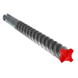 diablo rebar demon sds-max 4-cutter full carbide head hammer drill bit with tri-metal fusion welding - 7/8" diameter, 29" length, 24" working length - dmamx1190