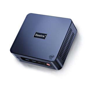 beelink new 11th intel 4 core n5105 processor(up to 2.9ghz), mini pc,mini computer with 16g ddr4 ram/500gb m.2 sata3 2280 ssd,supports 4k fps/dual hdmi,wifi5,bt4.0