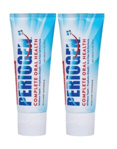 periogen toothpaste - super cleaning plaque & tartar control formula - sls free- 2-pack