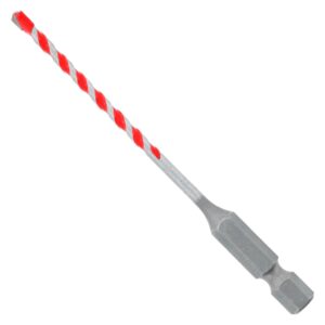 diablo speedemon red granite carbide-tipped hammer drill bit for concrete, masonry and stone - 1/8" diameter, 3" length, 2" working length - dmarg1010