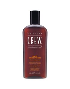 men's conditioner by american crew, daily conditioner for soft, manageable hair, naturally derived, vegan formula, citrus mint, 3.3 oz