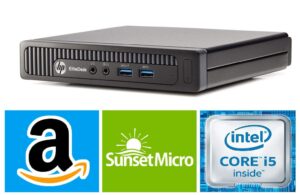 hp 800 g2 mini desktop business pc, intel core i5-6400t 2.2ghz, 16gb ram, 512gb ssd, wifi, win10pro (renewed)