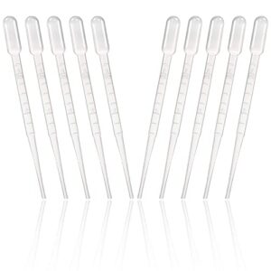 ekind plastic transfer pipettes - lab instruments & equipment (2ml, graduated, pack of 100)