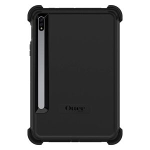 otterbox defender series case for galaxy tab s8 & galaxy tab s7 - black