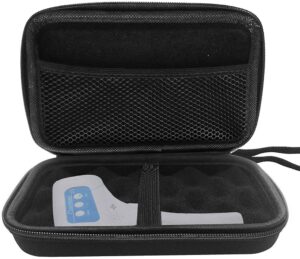 dailyu hard carrying case for berrcom non contact infrared forehead thermometer (case only)