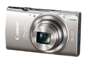 canon powershot elph 360 digital camera w/ 12x optical zoom and image stabilization - wi-fi & nfc enabled (silver) (renewed)