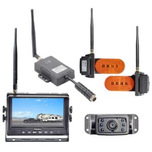 haloview 7'' 720p wireless range dominator system rd7 max