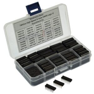 30 types 74hcxx series logic ic assortment kit, high-speed si-gate cmos ic.