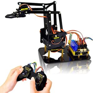 keyestudio robot arm starter kit for arduino coding robotics kit for adults teens 15+ electronic programming project stem education