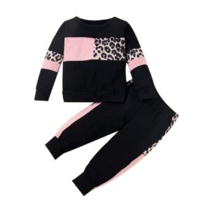 wesidom baby girl clothes sets, 2pcs autumn long sleeve clothes outfits toddler girl sweater sets