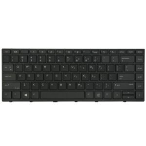 autens replacement us keyboard for hp probook 430 g5 / 440 g5 / 445 g5/ 640 g4 / 645 g4 / 640 g5 laptop (no backlight, back)