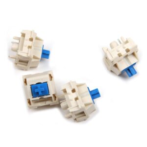 kailh cream blueberry mx smd 5 pin rgb switches for backlit mechanical gaming keyboard (90 pcs)