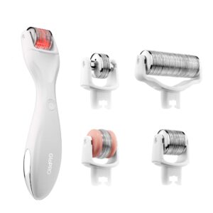 beautybio glopro️ at-home microneedling tool + 4 attachment heads: face, eye, lip & body. restores volume and maximizes skincare benefits