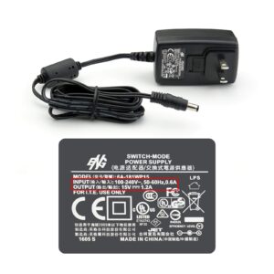 plustek power adapter 15v 1.2a for opticfilm 8100, 8200i se, 8200i ai, 8300i, 7400,7500 and 7600 series use.