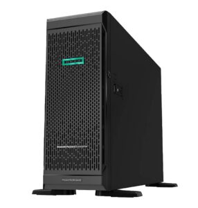 hp proliant ml350 gen10 tower server with 2 x intel xeon silver 4210 cpus, 32gb ddr4, 7.68tb enterprise ssd, raid, windows server 2019 (renewed)