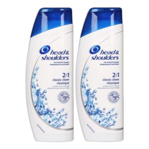 head and shoulders classic clean shampoo & conditioner 2 in 1-13.5 fl oz / 400 ml x 2 pack