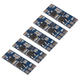 aceirmc 5pcs 2s 8a li-ion 7.4v 8.4v li-ion lithium battery 18650 charger pcb protection board for li-ion lipo battery cell pack