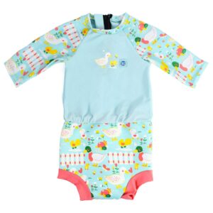 splash about happy nappy sunsuit with swim diaper