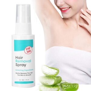 hair remover spray, body hair removal cream, inhibitor painless permanent depilatory cream nourishing hair inhibitor for men and women(50ml)