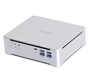 kingdel mini desktop computer with i7-8750h 6 cores 2.2-4.10ghz cpu, 32gb ddr4 ram, 1000gb ssd, 4k: 4096x2304, type-c, gigabit ethernet, hd+dp ports(64 bit)