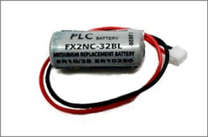 fx2nc-32bl replacement battery for mitsubish 3.6v plc er10/28 er10280