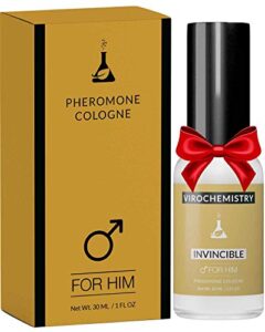 virochemistry pheromone cologne, bold, extra strength formula for him [invincible] - 30ml