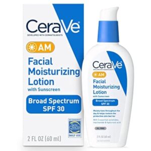 cerave facial moisturizing lotion am spf#30 2 ounce (60ml)