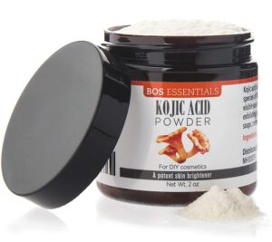 pure kojic acid powder | key ingredient in lightening creams, serums, and soaps | a potent skin brightener