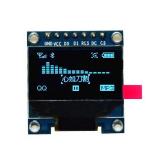 hailege 0.96" ssd1306 spi oled lcd display 128x64 oled for 51 stm32 arduino raspberry pi blue font