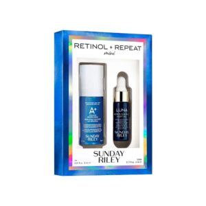 sunday riley mini retinol & repeat travel kit, 0.4 fl. oz., 1.0 count