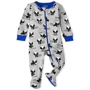 the children's place,stretchie pajamas,h/t mist,18-24month