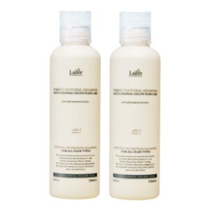 la'dor triplex 3 deep cleansing shampoo for dry itchy sensitive scalp dandruff w/tea tree lemon lavender sulfate-free korean hair care 10 fl oz