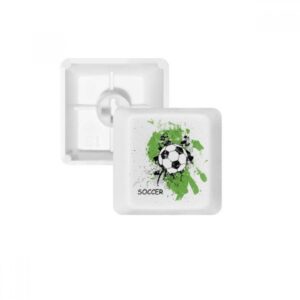 diythinker play soccer football sports keycap mechanical keyboard pbt gaming upgrade kit