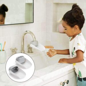 smilink melmlond woshi 2 pcs faucet extender - sink handle extender, safe fun bathroom hand-washing solution for kids