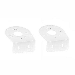 ares vision universal metal cctv security camera wall mount junction bracket (2 pack)