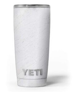 design skinz slate marble surface v13 - skin decal vinyl wrap kit compatible with the yeti rambler cooler tumbler cups