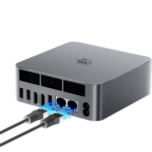 beelink mini pc, amd ryzen 7 5825u(6nm, 8c/16t) up to 4.5ghz, mini computer 16gb ddr4 ram 500gb pcie3.0x4 ssd, micro pc 4k@60hz dual hdmi display/wifi6/bt5.2/office/home/htpc/w-11 pro