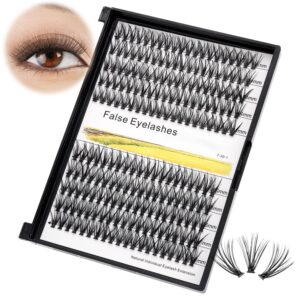 vayator eyelashes 10-12mm mixed,12-14mm mixed,14-16mm mixed mink eyelashes extension natural russian volume faux eyelashes individual lashes makeup tools (20d-14mm-16mm mixed)