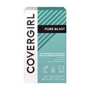 covergirl pure blast edt, 2.0 fl oz