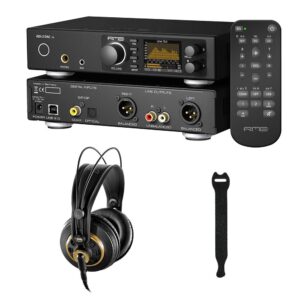 rme adi-2 dac fs ultra-fidelity pcm/dsd da converter with akg k240 studio pro headphones & 10-pack straps bundle