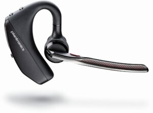 plantronics - voyager 5200 (poly) - bluetooth over the ear (monaural) headset - compatible to connect to cell phones - noise canceling, (charger case not included)