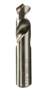 jarvis nucon drill, self-centering point, designed for aluminum, 2.64” overall length - package of 12