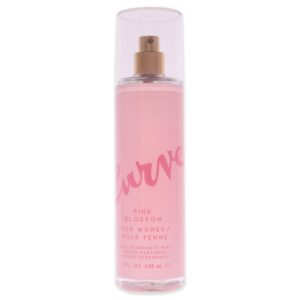 curve women's perfume fragrance mist, casual day or night scent, pink blossom, 8 fl oz