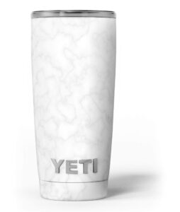 design skinz slate marble surface v58 - skin decal vinyl wrap kit compatible with the yeti rambler cooler tumbler cups