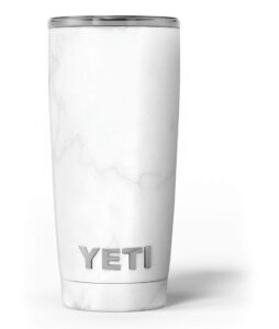 design skinz slate marble surface v56 - skin decal vinyl wrap kit compatible with the yeti rambler cooler tumbler cups