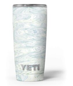 design skinz slate marble surface v31 - skin decal vinyl wrap kit compatible with the yeti rambler cooler tumbler cups