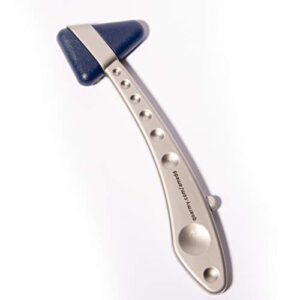 u.s. army reflex hammer taylor medical ergonomic with neurological filament 7-1/2" length. oem original product