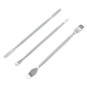 bitray 3 pcs professional repair tool kit electronics opening pry tool repair kit with metal spudger mobile phone disassembly stick