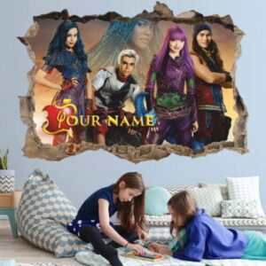 descendants 23d wall decal wall stickers detachable